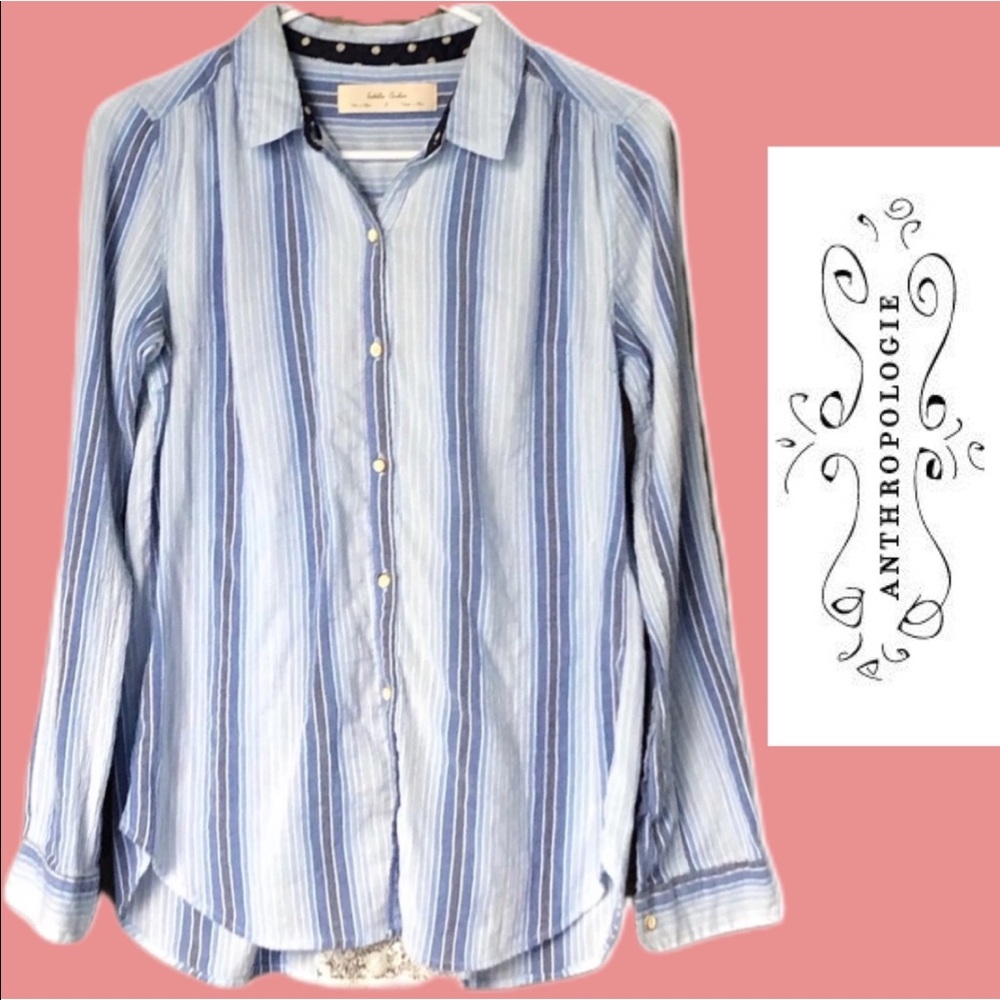 Anthropologie Isabella Sinclair Top-Pb - Gem